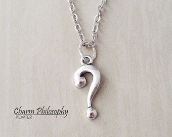 Question Mark Necklace | Etsy