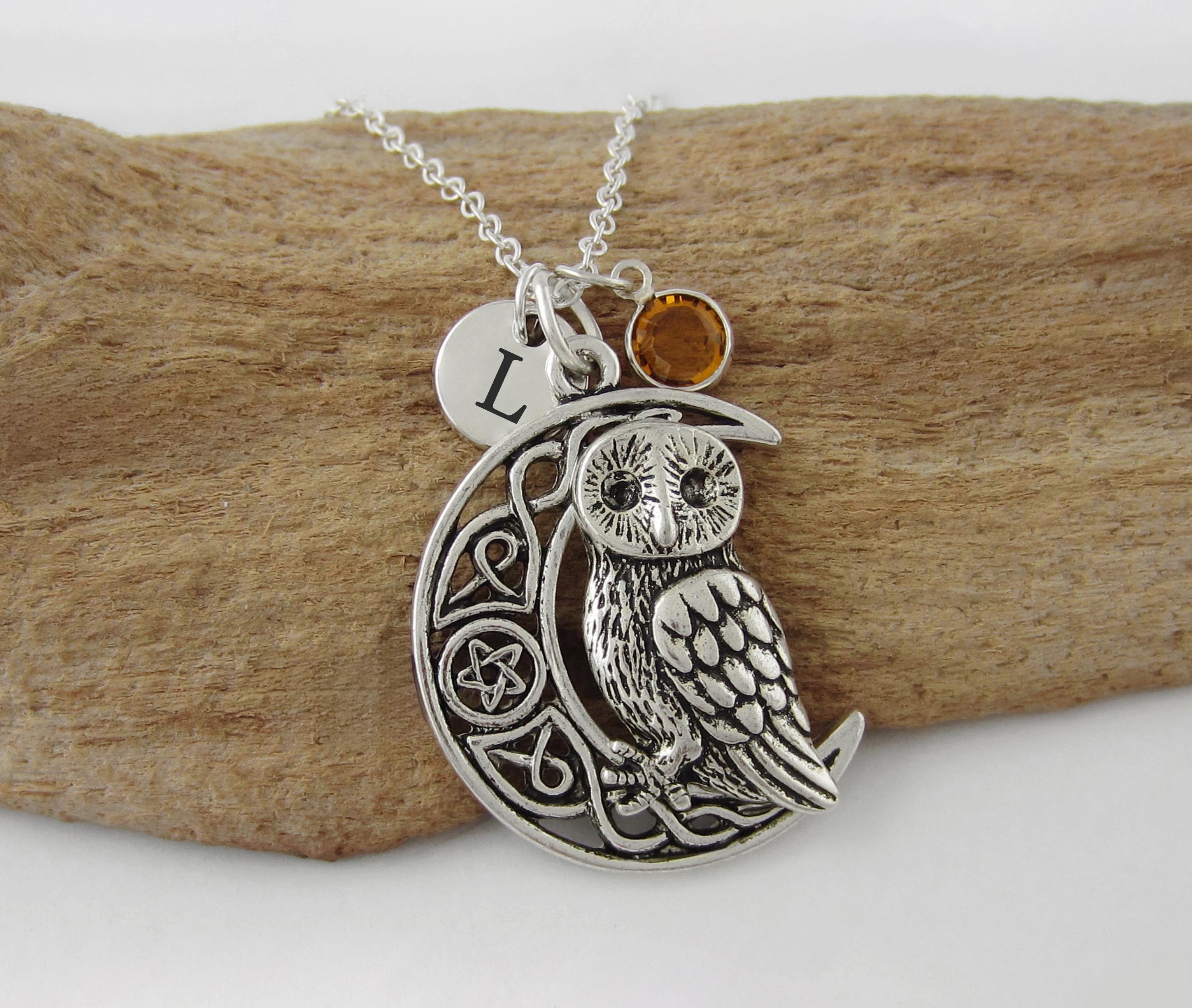 Etsy owl jewelry store