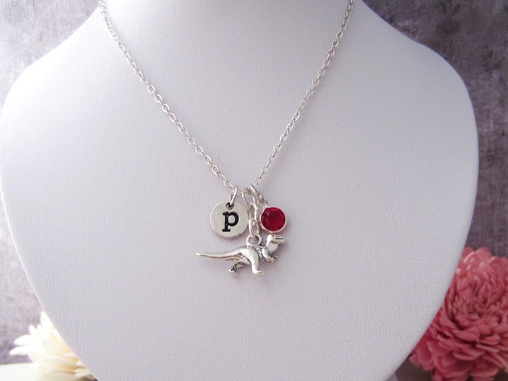 Tyrannosaurus Rex Necklace or Keychain T-Rex Dinosaur | Etsy