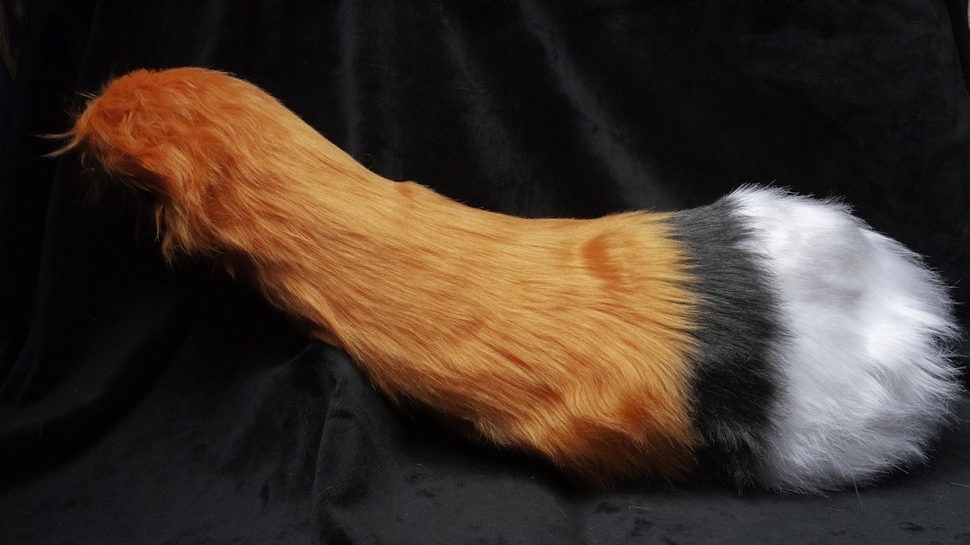 MADE TO ORDER Hand Made Fox Tail Great for Cosplayers and Fursuiters - Etsy