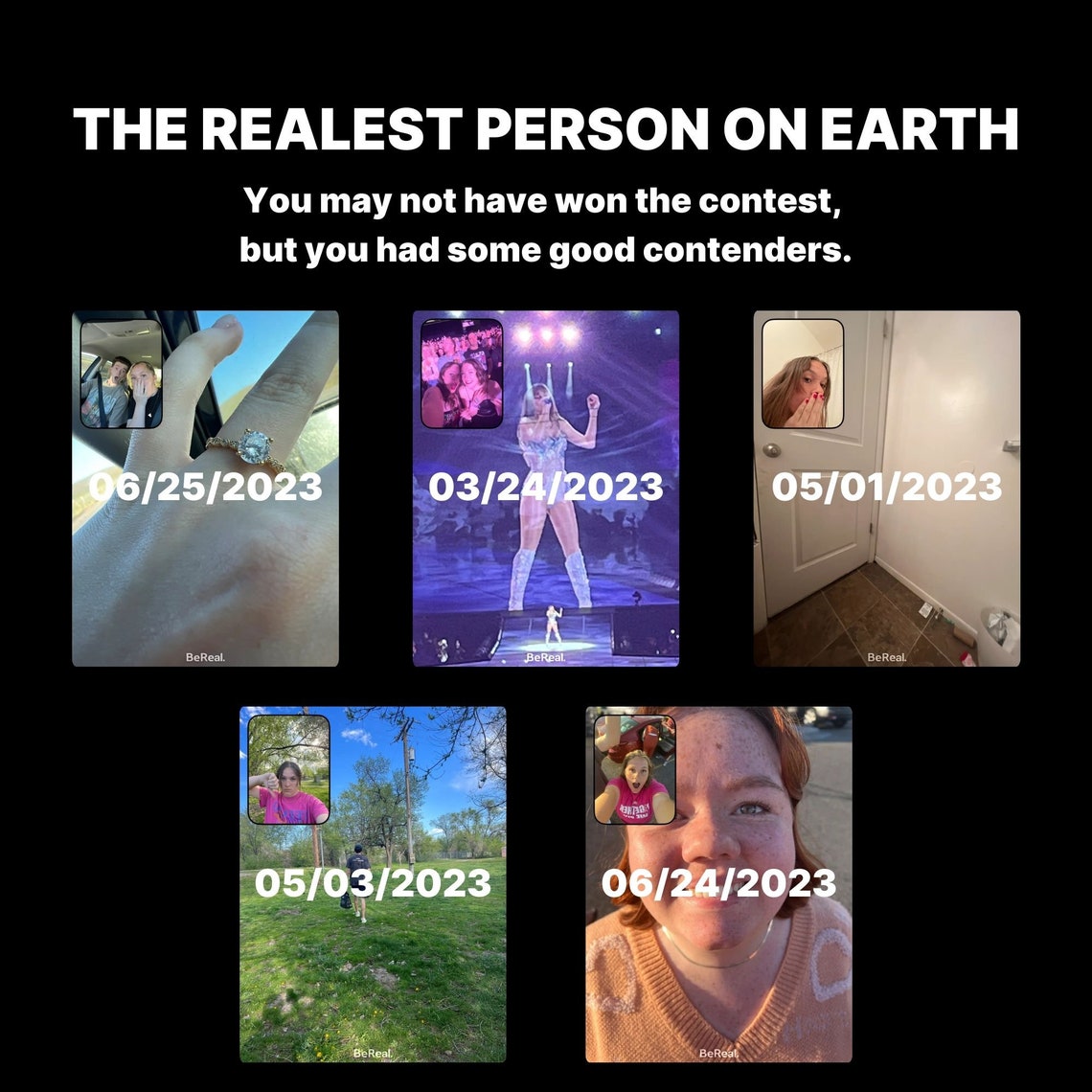 Bereal Photo Book Template Canva - Etsy