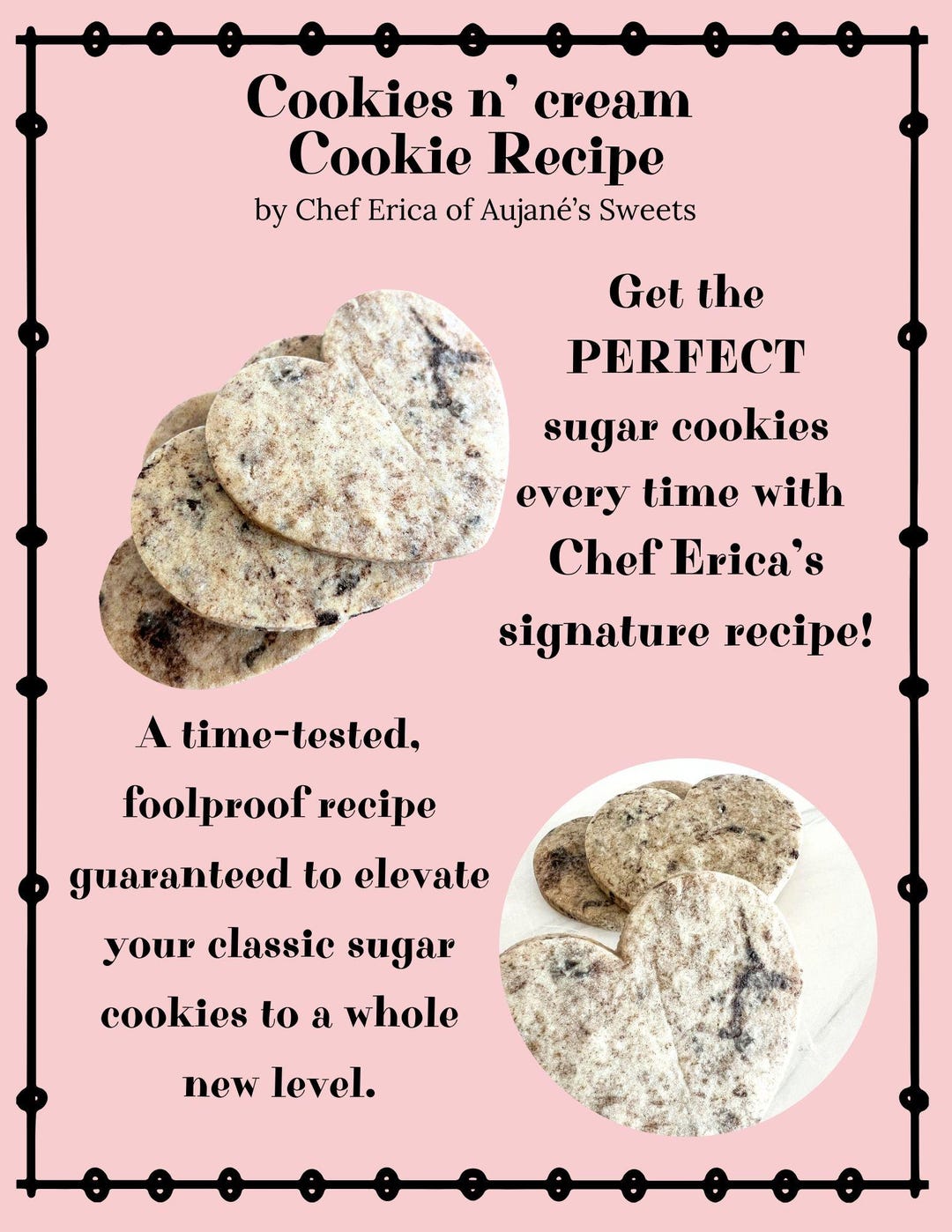 Fail-proof Cookies N Cream Cookie Recipe for Home Bakers | Perfect for ...