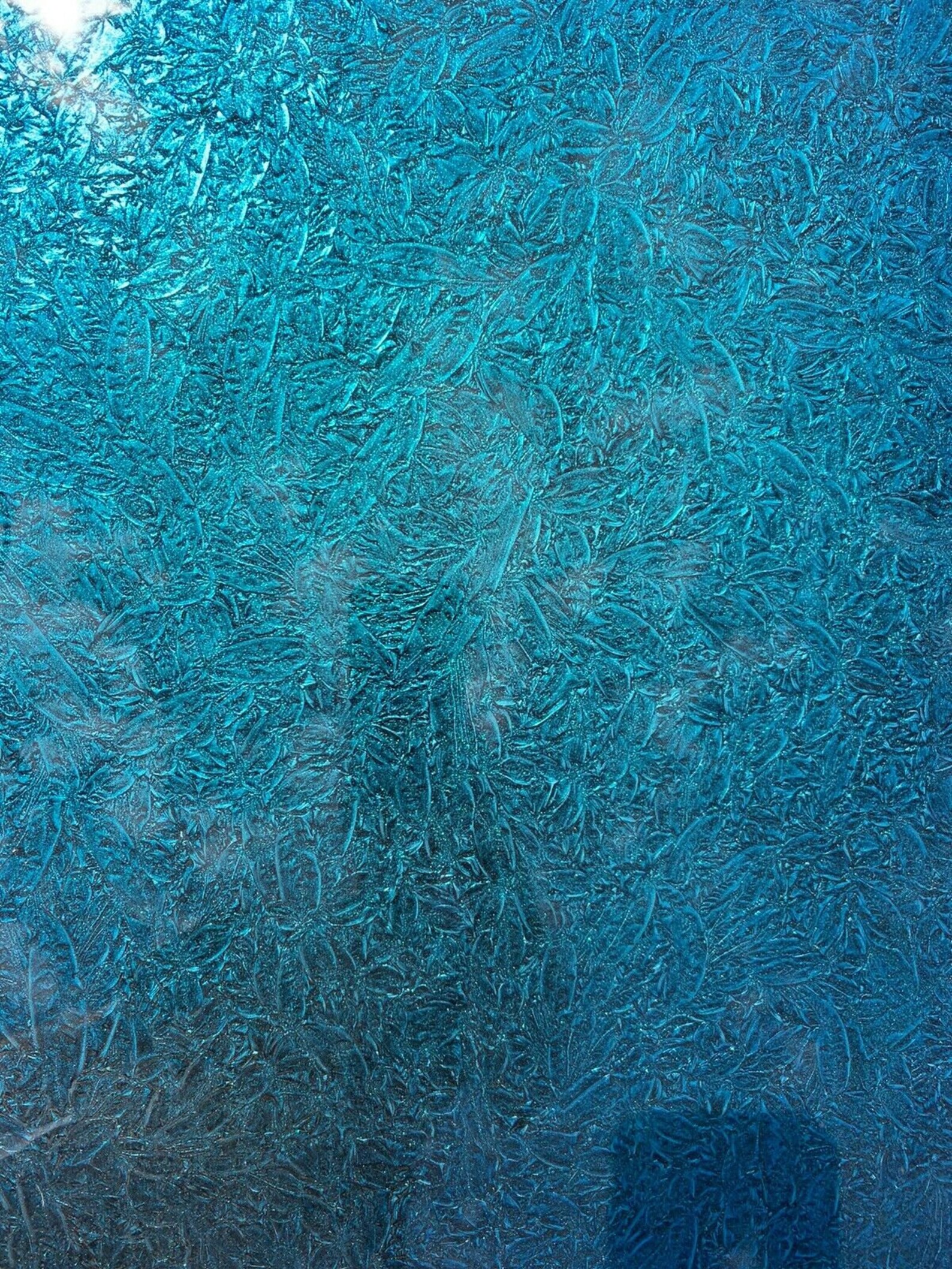 Stained Glass Sheet Turquoise Sparkle Van Gogh MOSAIC - Etsy