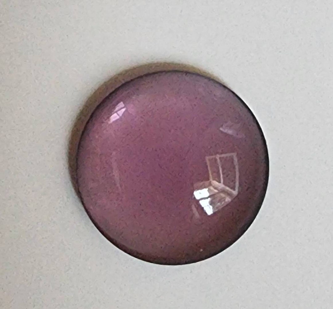Round Smooth Jewels- German Made- Trans Amethyst- Multiple Sizes ...