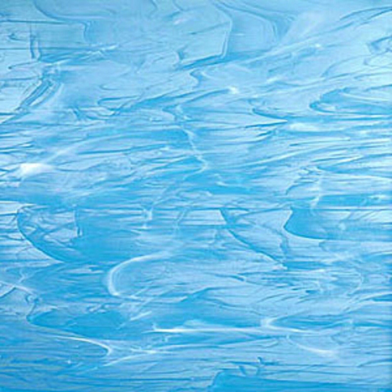 Stained Glass Sheet Sky Blue White Wispy Spectrum MOSAIC - Etsy