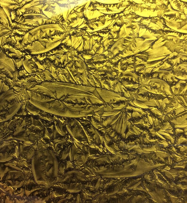 Stained Glass Sheet Gold Van Gogh MOSAIC - Etsy