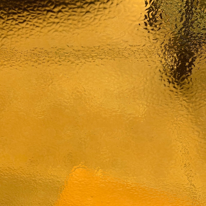 Amber Stained Glass Sheets - Etsy