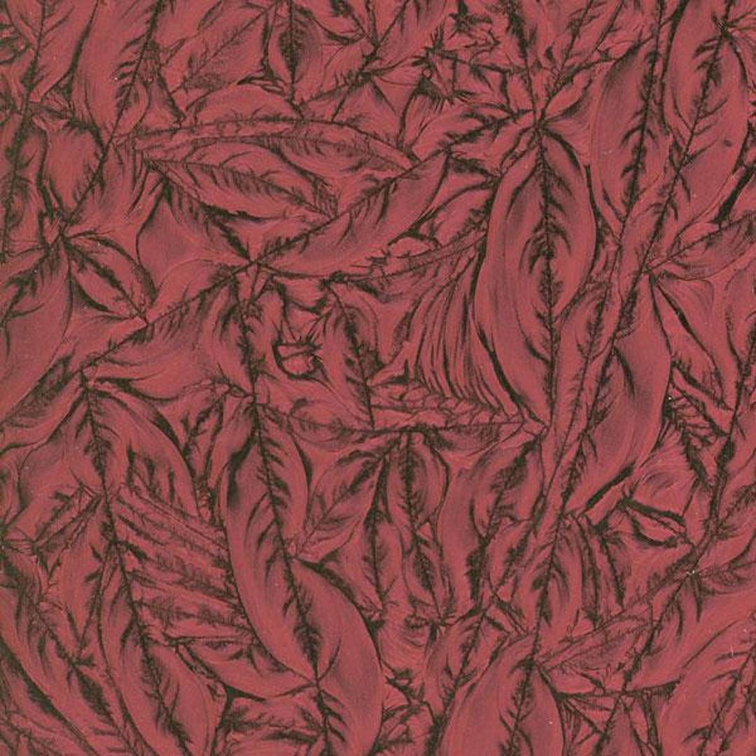 Stained Glass Sheet Red Van Gogh MOSAIC - Etsy