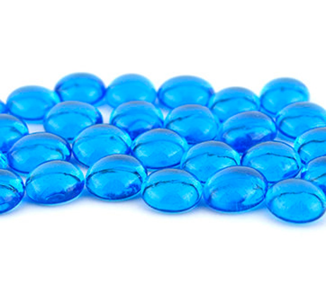 Stained Glass Pebbles Sky Blue System 96 Spectrum MOSAIC - Etsy