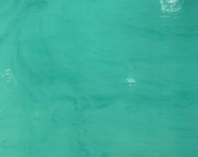 Stained Glass, Light Blue Greens Dense KOKOMO SHEET - Etsy