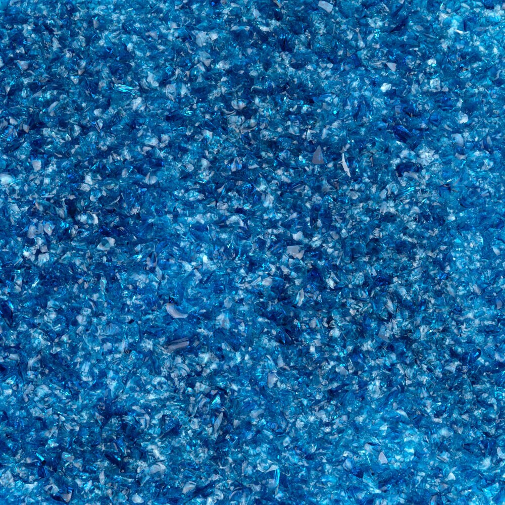 OGT Frit 96 COE- 8.5 OZ Jar- 5333F Deep Aqua Transparent- Multiple Frit ...