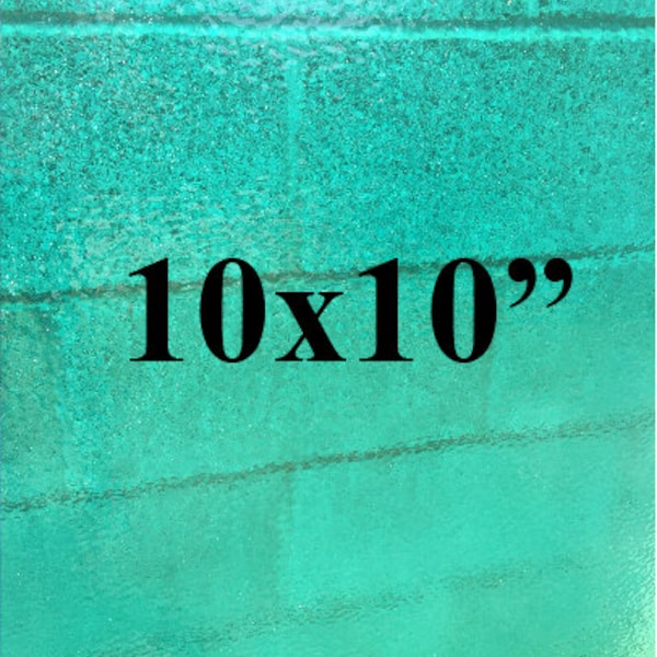 Aqua Stained Glass - Etsy