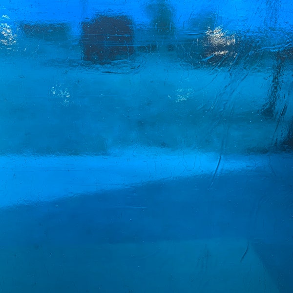 Turquoise Stained Glass Sheet - Etsy