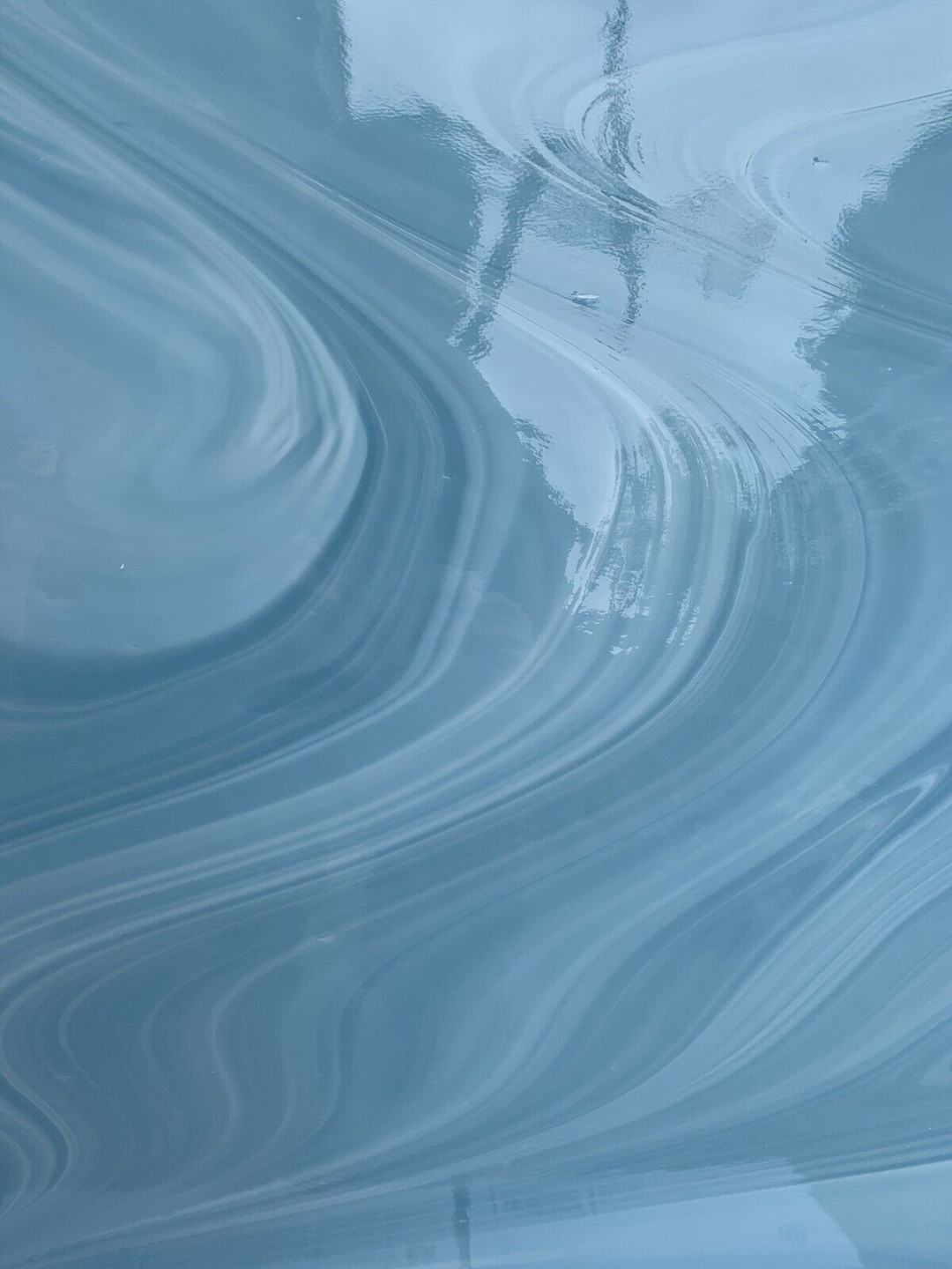 Stained Glass Sheet Alpine Blue Opal Fusers Reserve COE 96 Oceanside ...