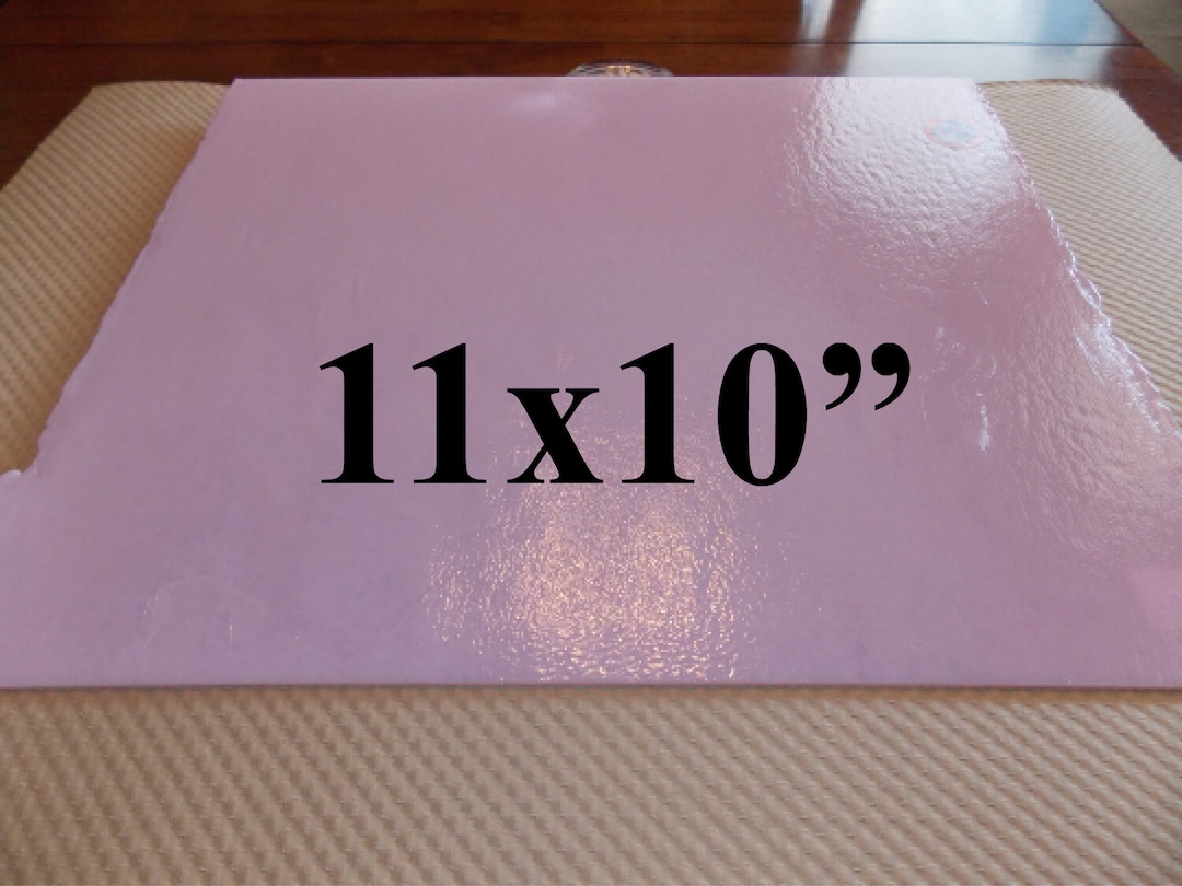 11x10 Stained Glass Sheet Petal Pink Opal Bullseye - Etsy