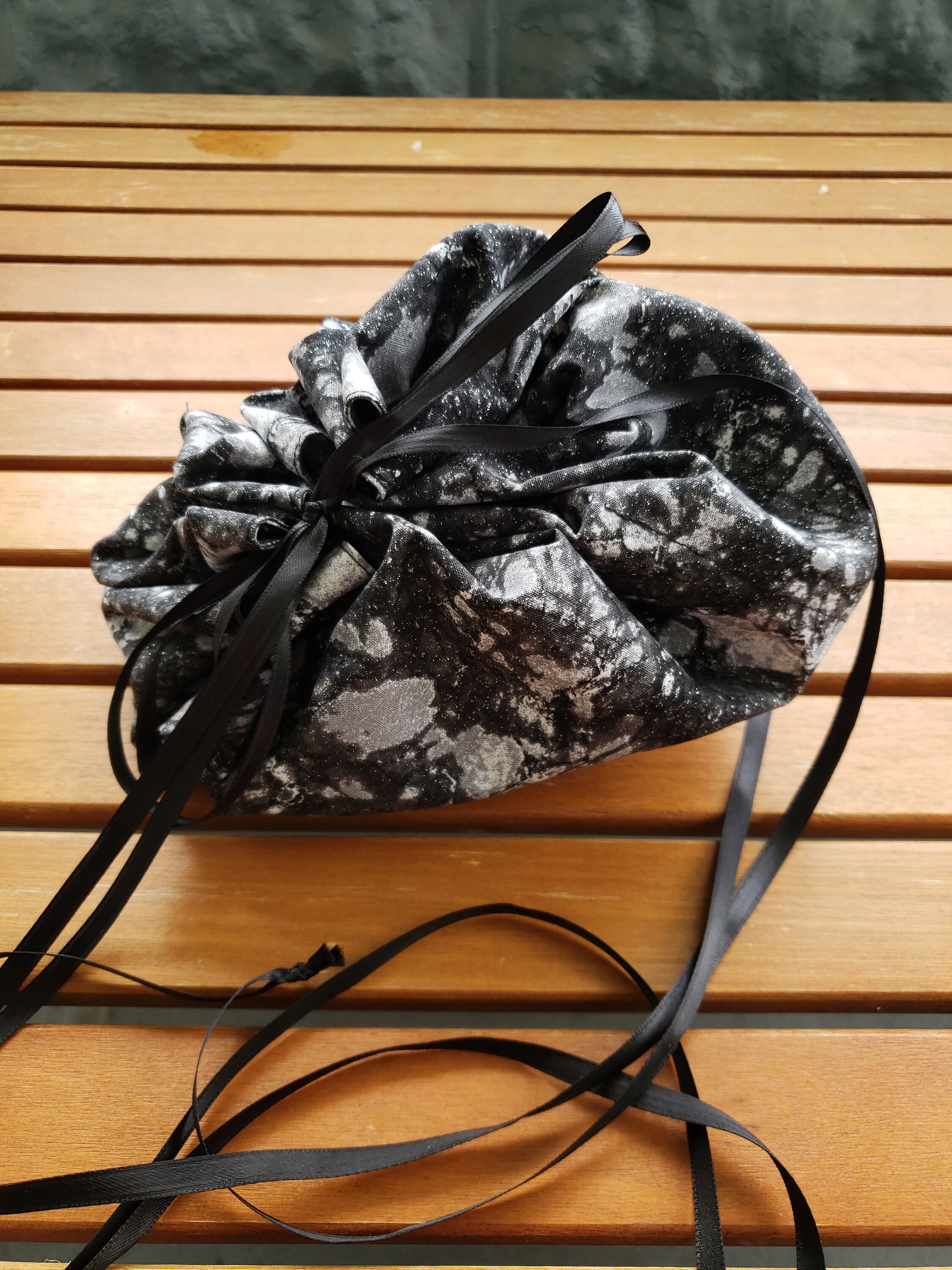Black Marble Portable Drawstring Altar Bag - Etsy