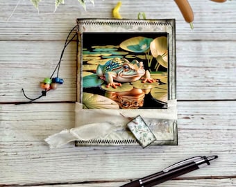 Frog Journal Frog Notebook. Frog Gifts. A5 Leatherette - Etsy
