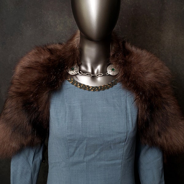 Viking Fur Mantle - Etsy
