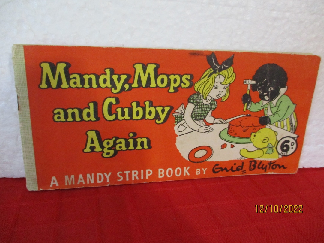 Enid Blyton Mandy Mops and Cubby Again 1952 Strip Book DOROTHY M ...
