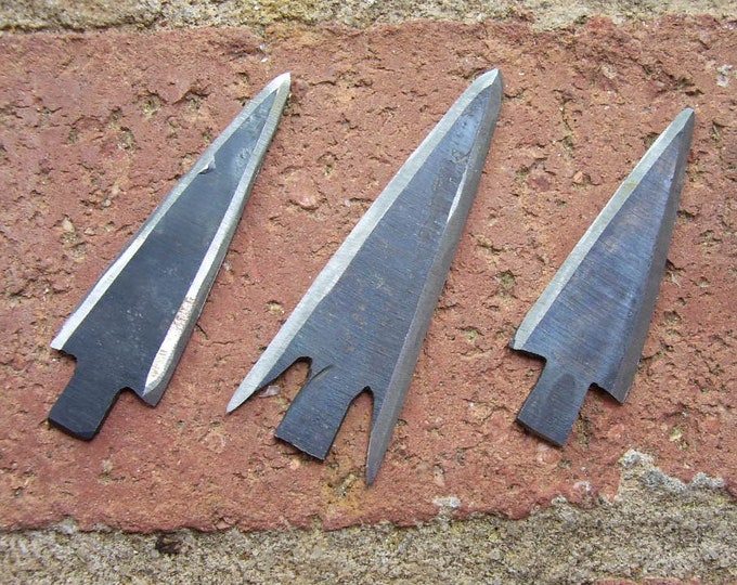 3 Metal Trade Points, Plains Indian Arrowheads, - Etsy