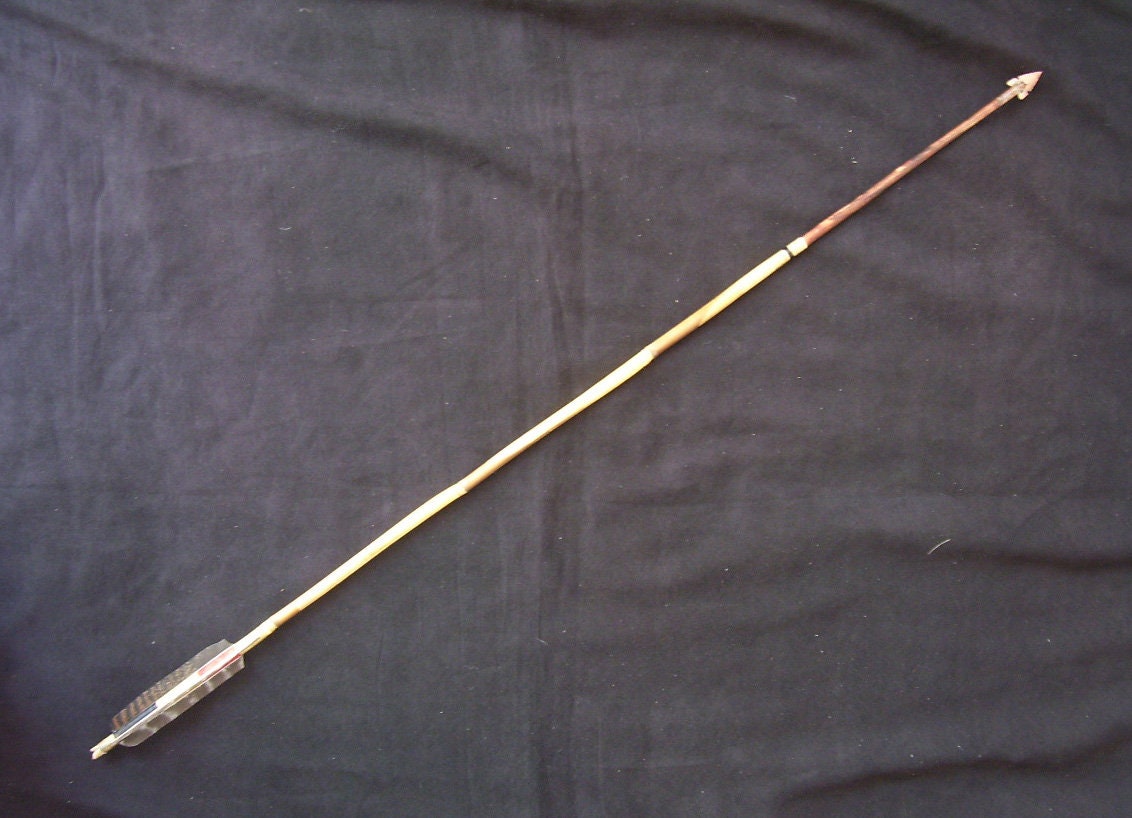 Apache Arrow Replica, Native American Arrow, Stone Tipped Arrow, - Etsy