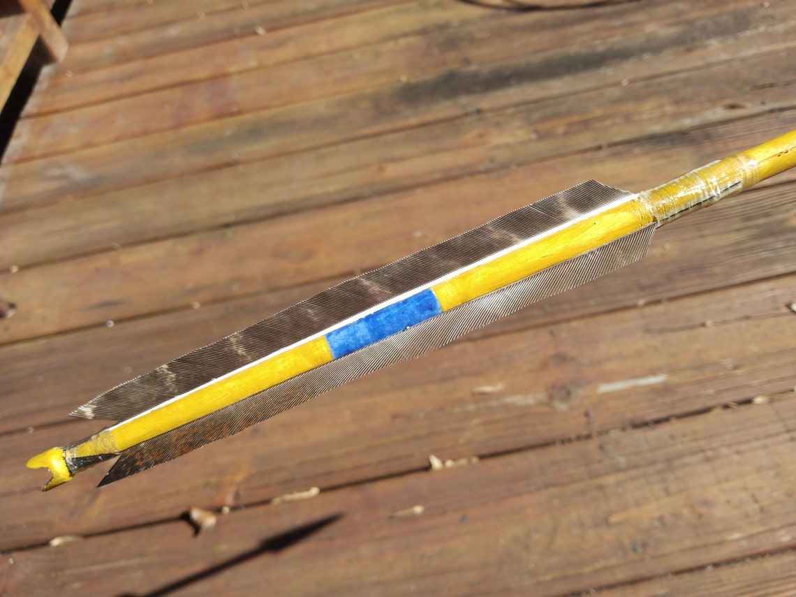 Sioux Arrow Replica, Lakota Arrow, Native American Arrow, Primitive ...