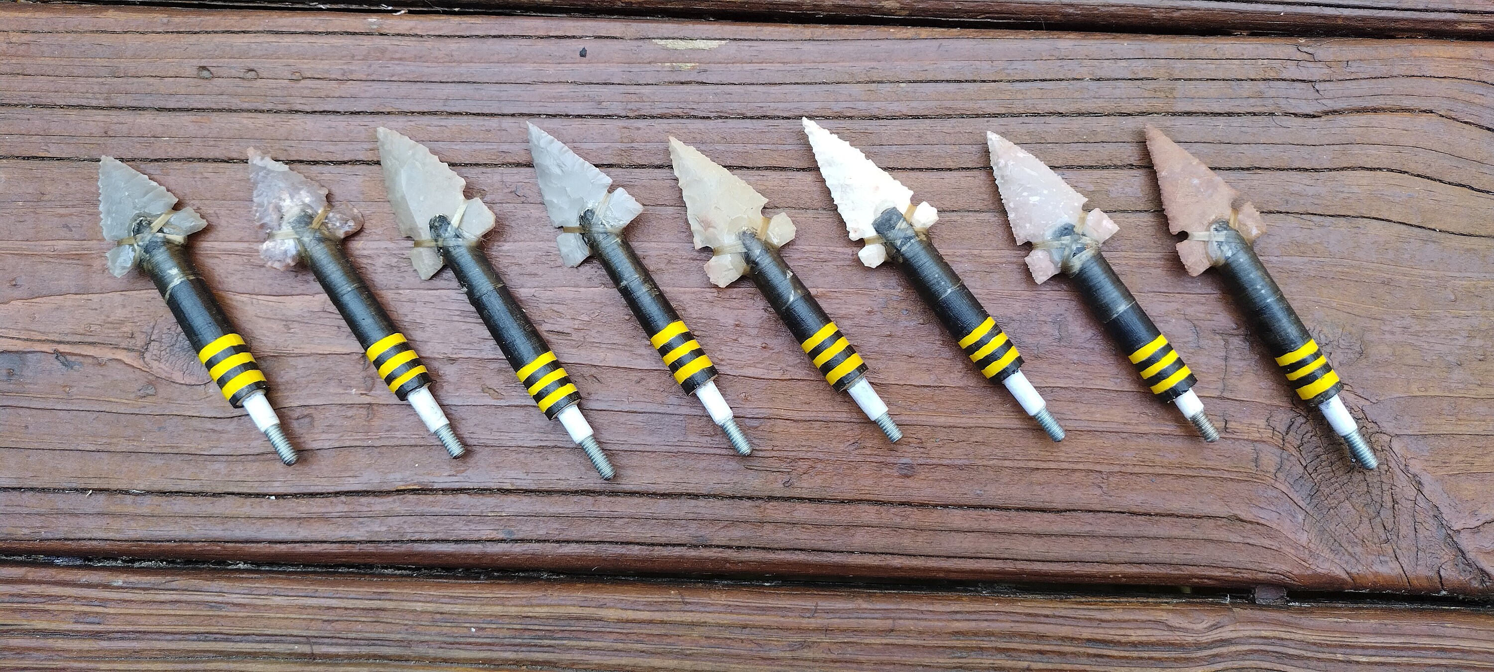 Stone Hunting Point for Modern Arrows, Stone Broadheads, Stone Hunting ...