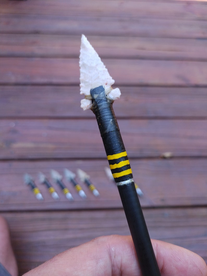 Stone Hunting Point for Modern Arrows, Stone Broadheads, Stone Hunting ...
