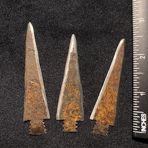 Replica Plains Indian Arrowheads, Trade Points - Etsy