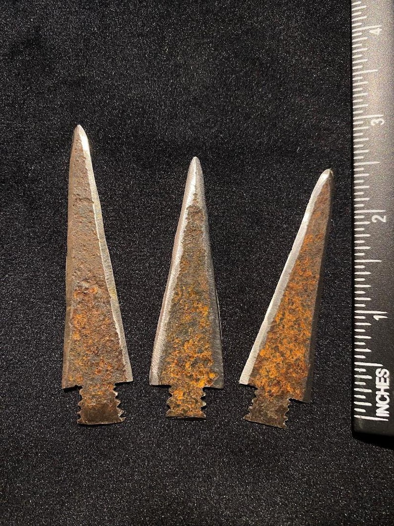 Replica Plains Indian Arrowheads, Trade Points - Etsy