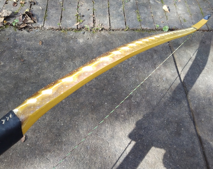 57-lb Left Hand Osage Orange Recurve Bow, Osage Orange Hunting Bow ...