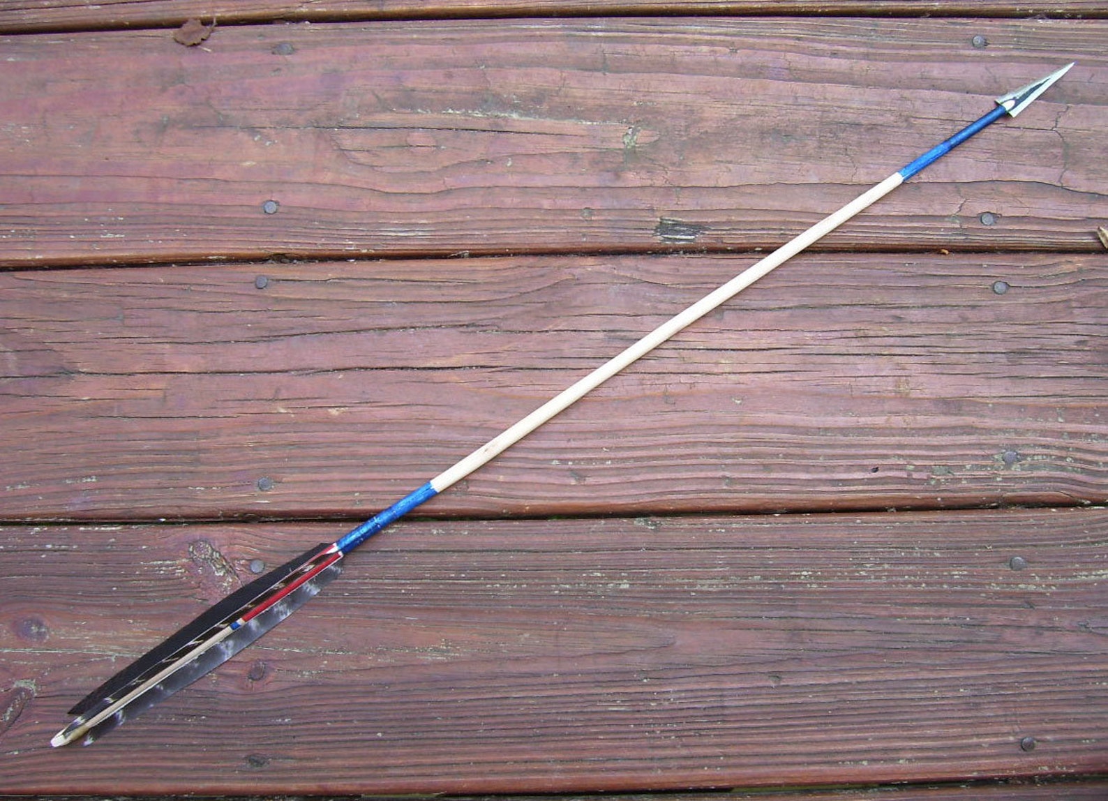 Comanche Arrow Replica, Native American Arrow, Primitive Arrow - Etsy