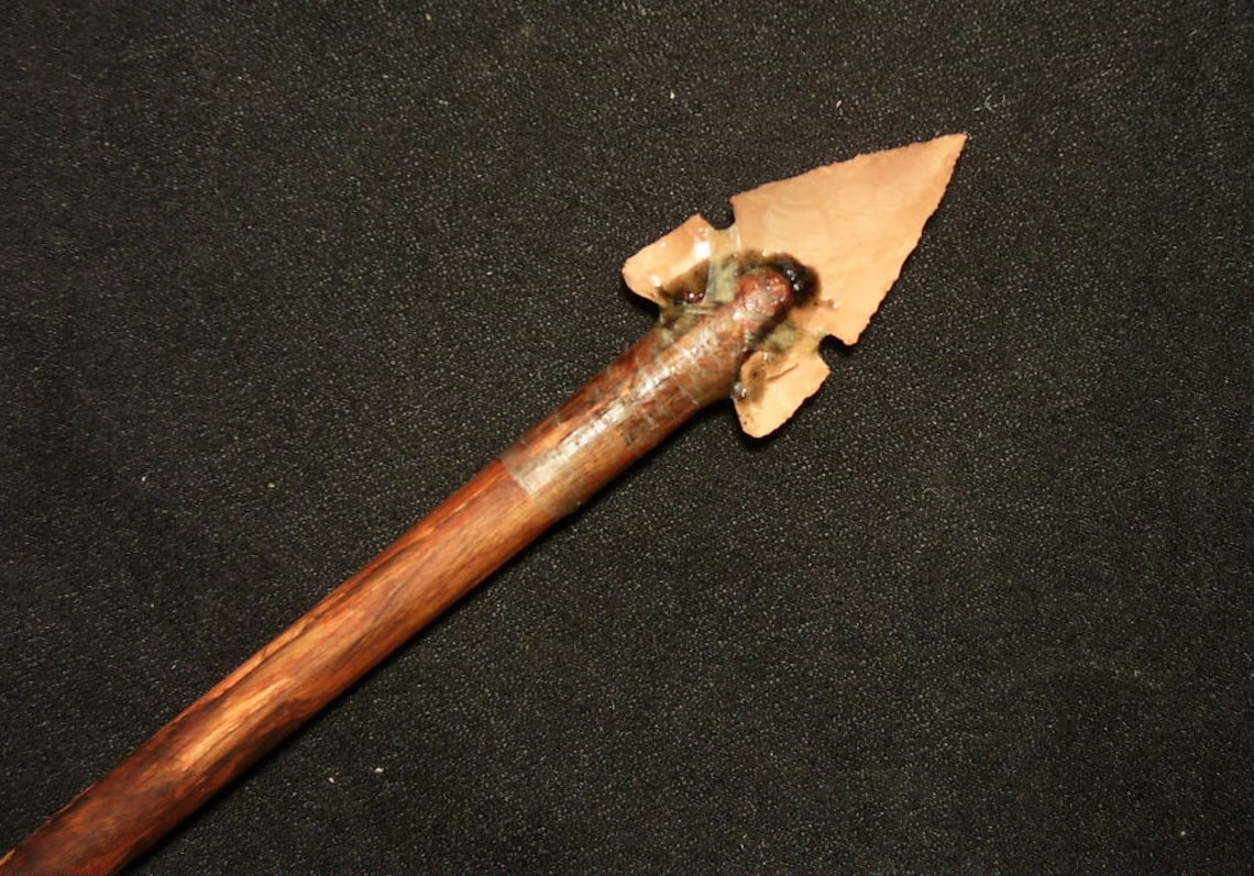 Apache Arrow Replica, Native American Arrow, Stone Tipped Arrow, - Etsy