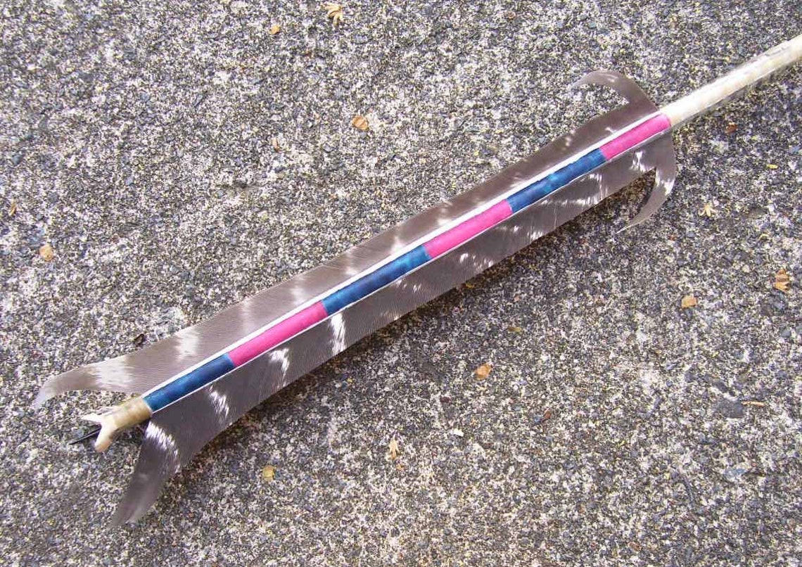 Sioux/lakota Arrow Replica, Native American Arrow, American Indian ...