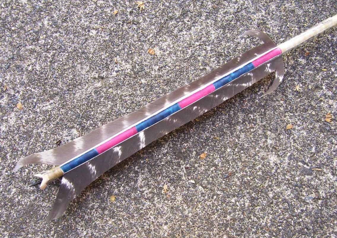 Sioux/lakota Arrow Replica, Native American Arrow, American Indian ...