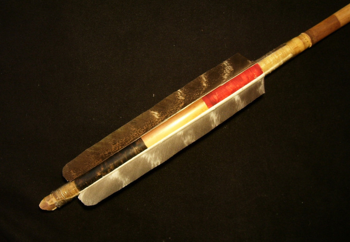 Apache Arrow Replica, Native American Arrow, Stone Tipped Arrow, - Etsy