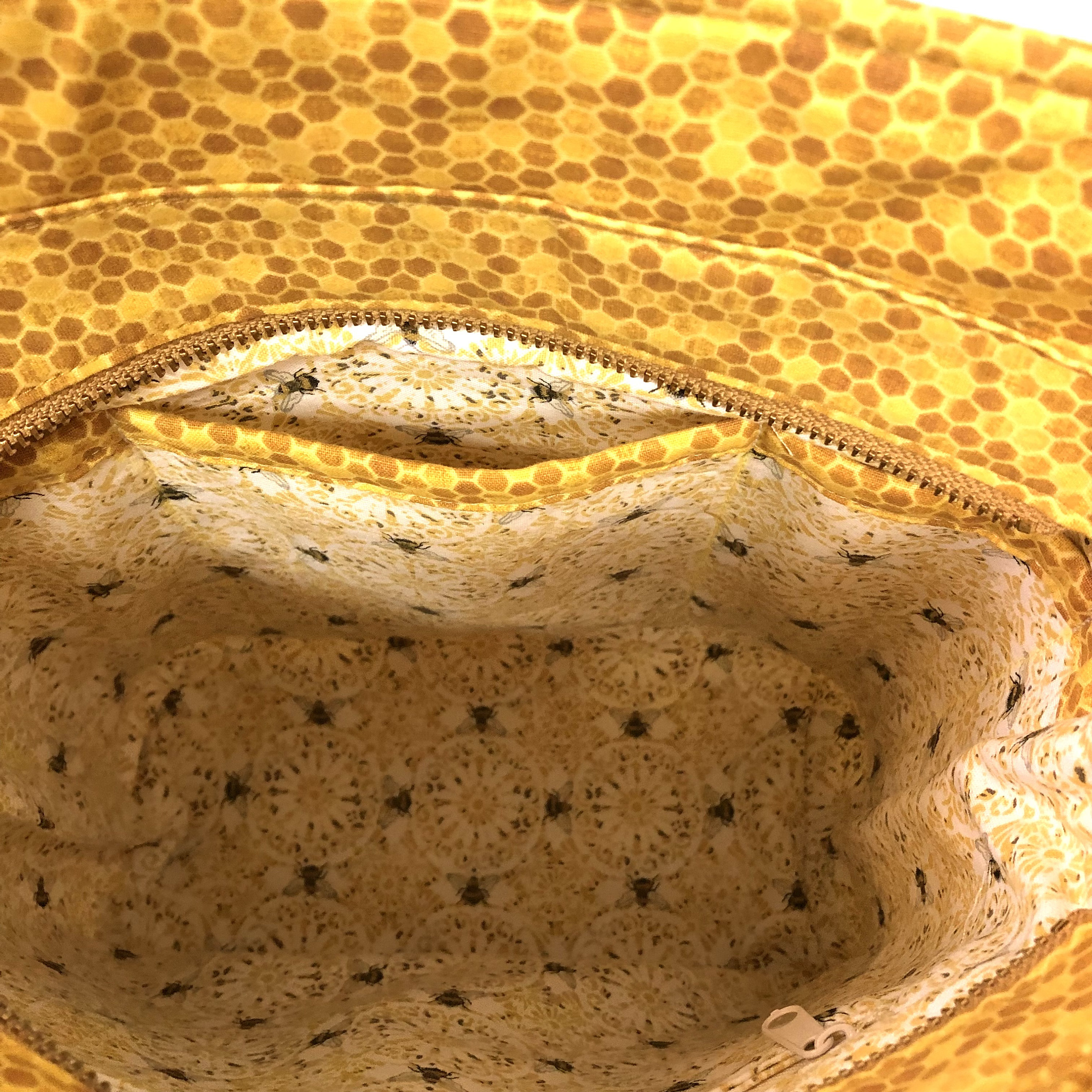 Large Quilted Crossbody Bag With Removable Adjustable Strap, Inside ...