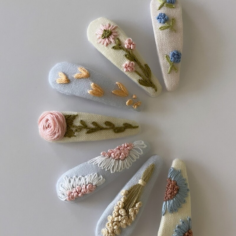 Snap Hair Clips - Etsy