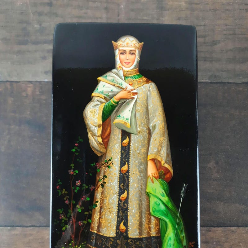 Fedoskino Lacquer Boxes - Etsy UK