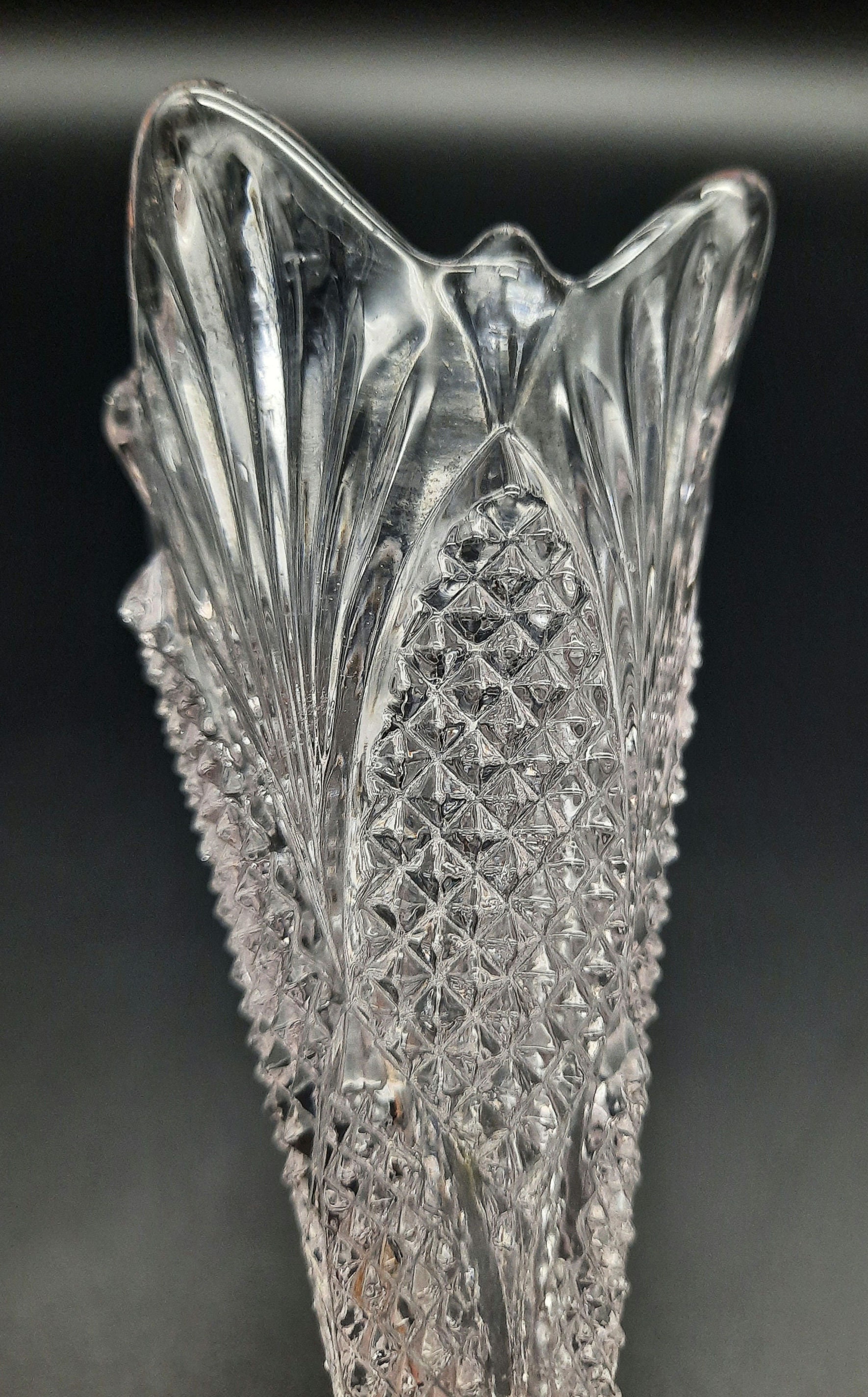 Bud Vase, Antique, Early American Pressed Glass, 6 Inches - Etsy