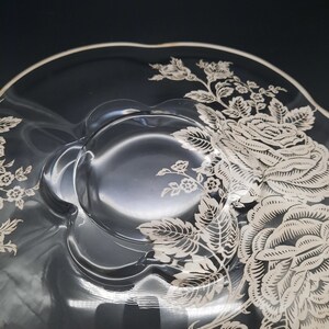 Vintage Sterling Silver Overlay Glass Serving Platter, 13" - Etsy