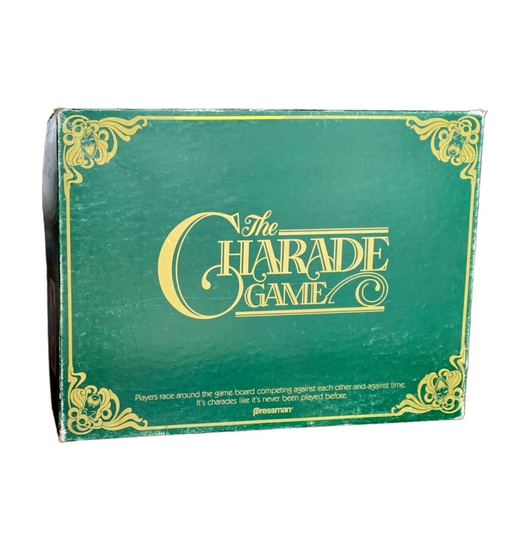 The Charade Game by Pressman 1985 - Etsy