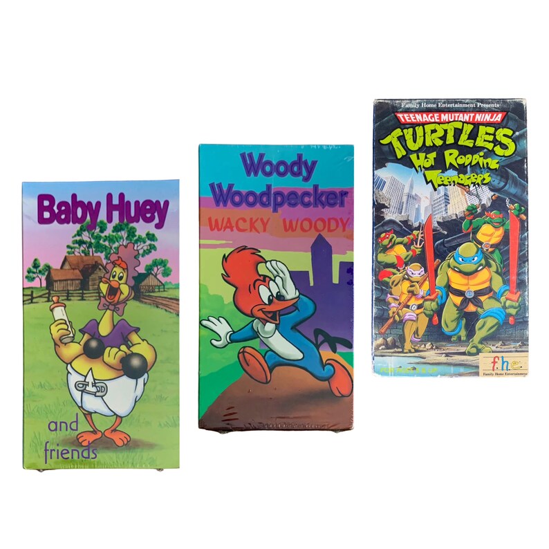 Vintage VHS Kids Cartoons & Movies - Etsy