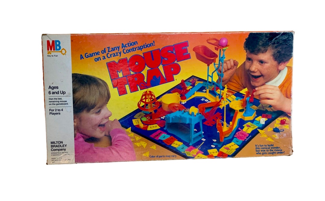 Mouse Trap by Milton Bradley 1986 - Etsy