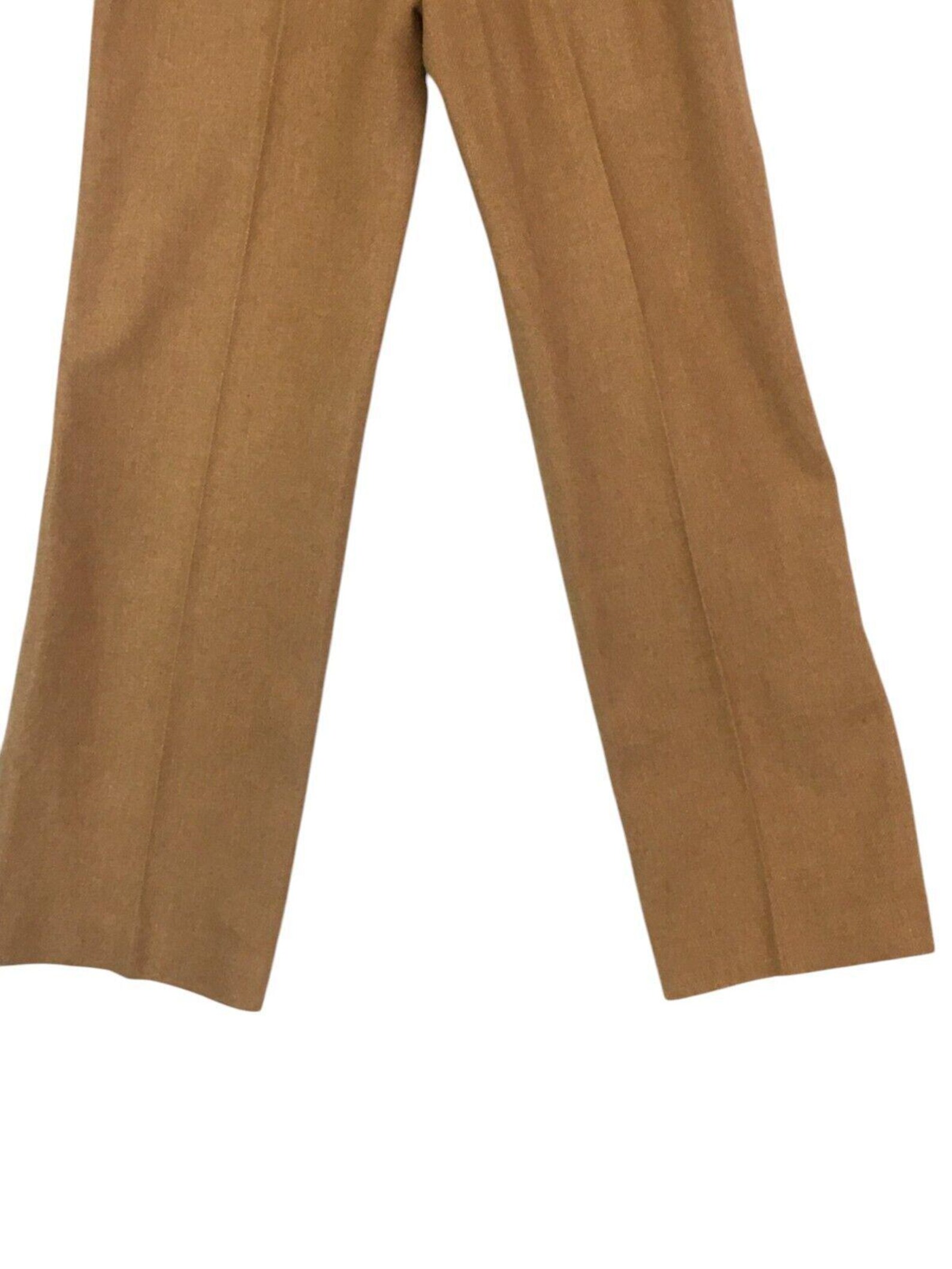 Bronson of California Vintage 70s Tan Wool Dress Pants, Bareback 7-8 ...
