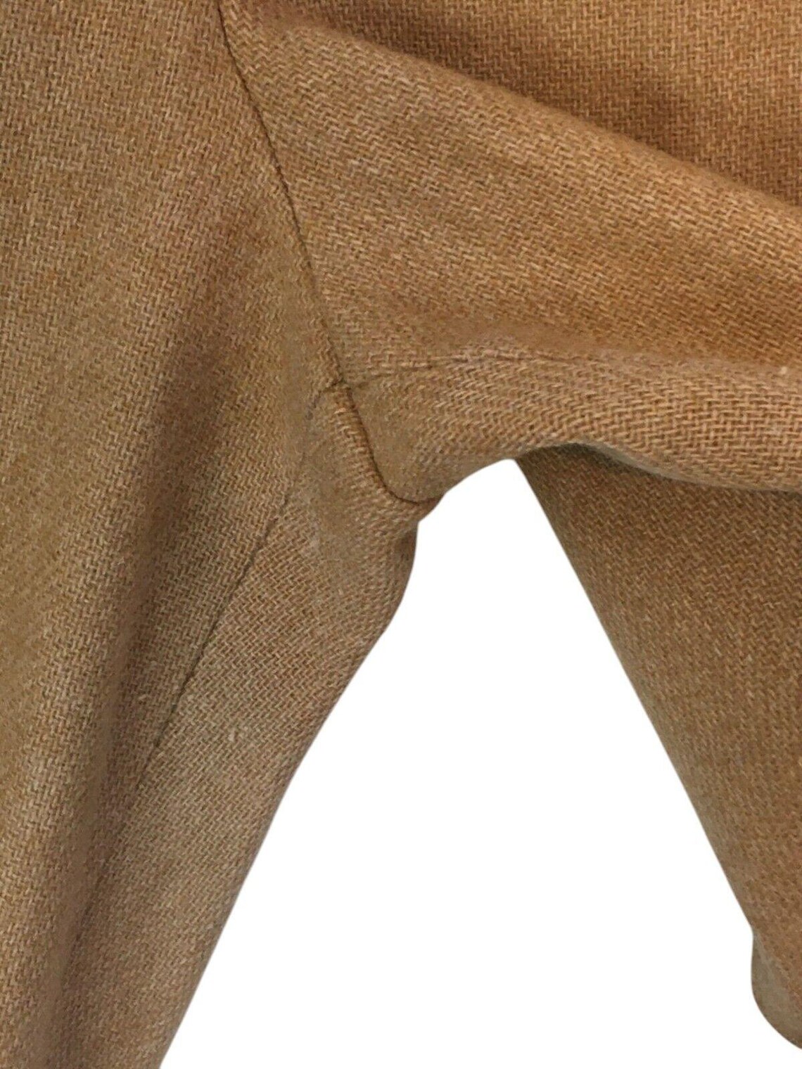 Bronson of California Vintage 70s Tan Wool Dress Pants, Bareback 7-8 ...