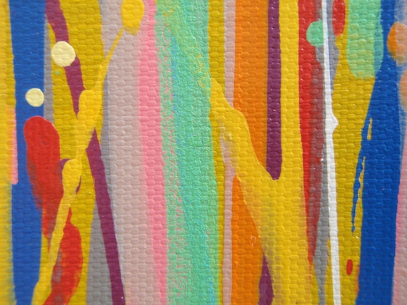 Drip Painting Landscape