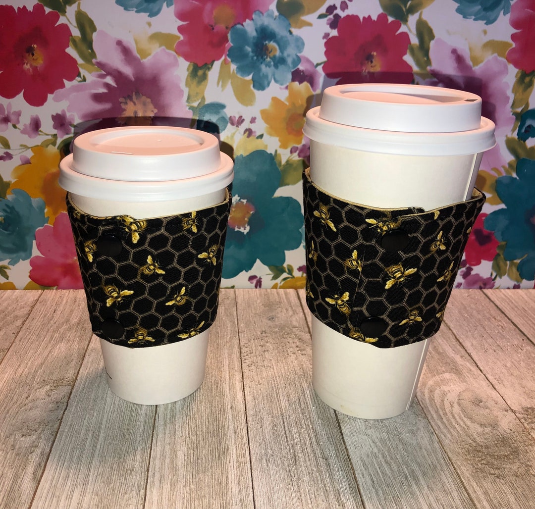 Reusable Hot/cold Coffee Sleeve - Etsy