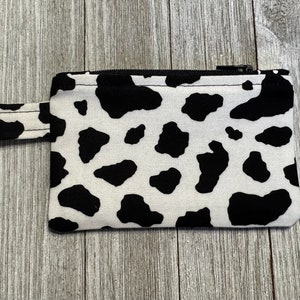 Handmade Cotton Zipper Coin Purse: Animals - Etsy