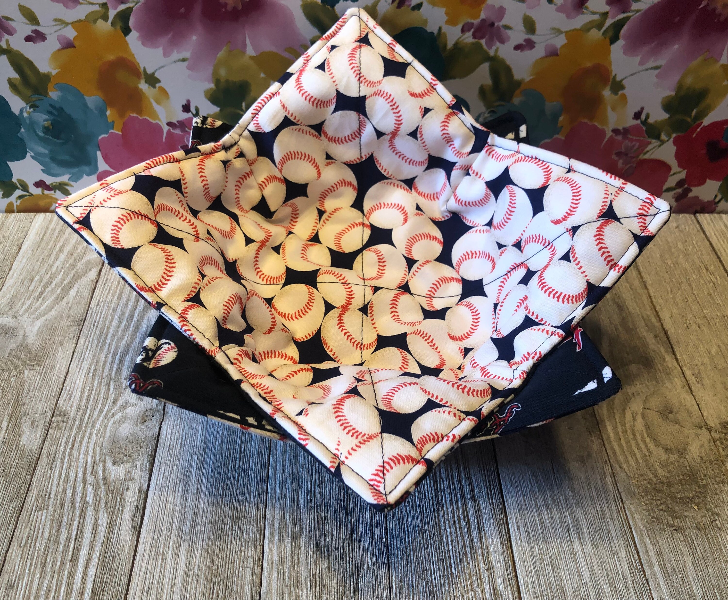 Braves Baseball Bowl Cozy - Etsy
